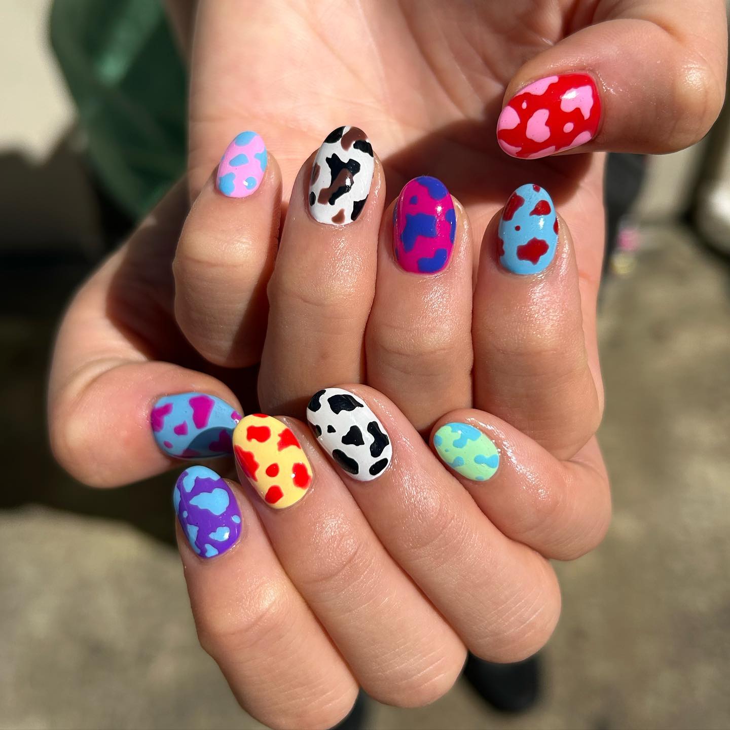 28 Cute Cow Print Nail Designs to Try - Fame & Frills