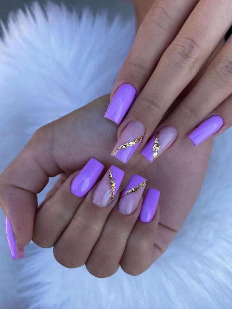 19 Dreamy Lavender Nail Designs You’ll Adore - Fame & Frills